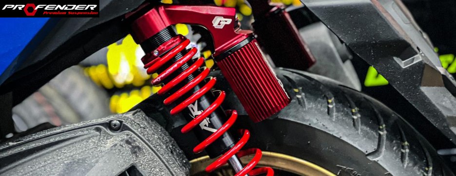 เปรียบเทียบโช้คอัพมอเตอร์ไซค์ Profender 3 รุ่น Flash, Air, X-series